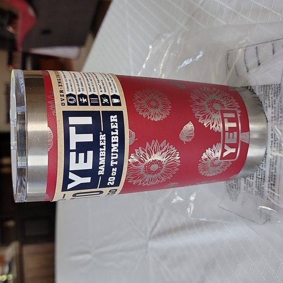 Yeti | Dining | Yeti Rambler 2 Oz Tumbler With Sunflowers | Poshmark